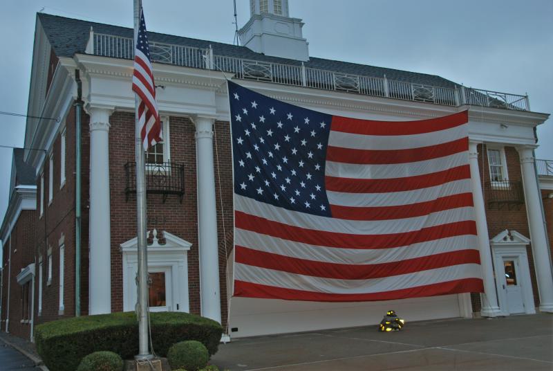 9/11 Flag Raising - Southold Fire Department